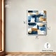 Luxe Abstracts Bathroom Wall Art Set of 2 Wrapped Canvas Print by Art ...