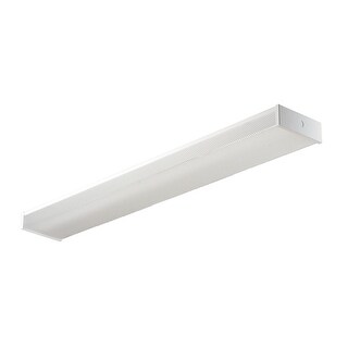 Maxim Ceiling Wrap 48" Wide LED Flush Mount Linear Ceiling Fixture ...