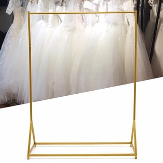 Metal Clothing Rack Wedding Dress Garment Stand - 47.24 inch - Bed Bath ...