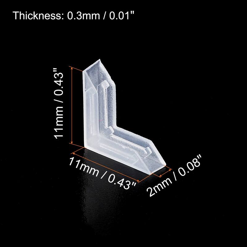 PP Corner Protector L Shape for Ceramic Glass Metal Sheets - White ...