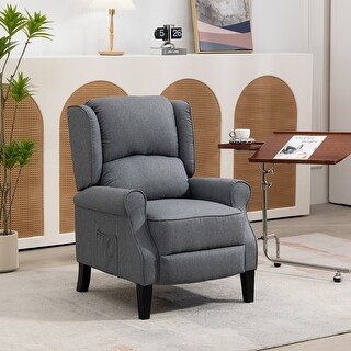 Modern Fabric Adjustable Recliner Chair with Non-Slip Feet - Bed Bath ...