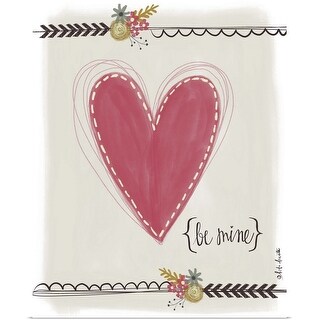 "Be Mine" Poster Print - Multi - Bed Bath & Beyond - 21001489