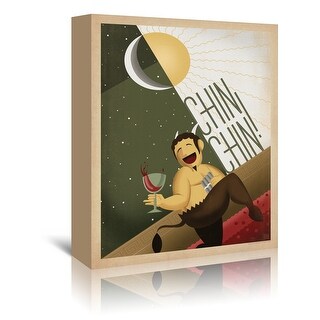 Chin Chin by Anderson Design Group Wrapped Canvas - Americanflat - 5" x ...