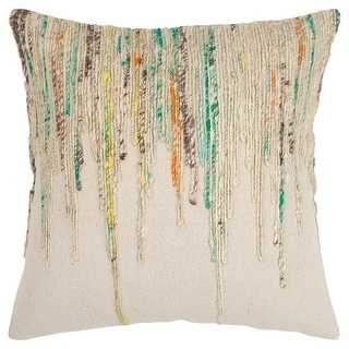 Teddie Bright Color Abstract Botanical Throw Pillow - On Sale - Bed ...