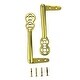 Stair Carpet Runner Holder Clips Solid Cast Brass 3.75" L Antique Easy ...