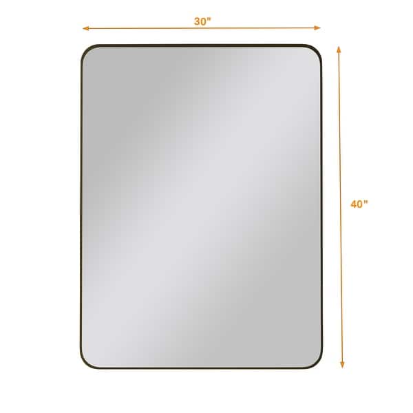 Wall Mirror 30x40 Inch Rectangular Mirror - Bed Bath & Beyond - 38916753