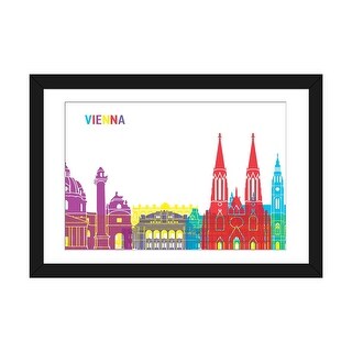 iCanvas "Vienna Skyline Pop" by Paul Rommer - Bed Bath & Beyond - 37482474