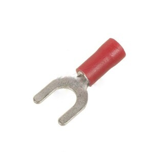 Red Galvanized Steel Spade Terminals American Imaginations - Bed Bath ...