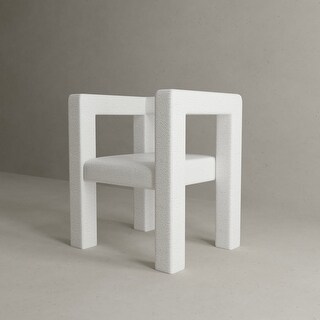 Anna Chair in Ivory Boucle - Bed Bath & Beyond - 38334777