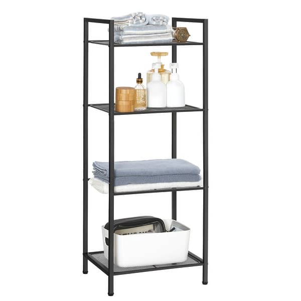 extendable bathroom shelf