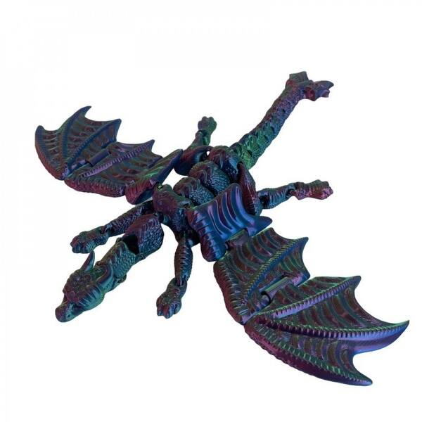 3D Printed Winged Dragon Finger Puppet Figurine - Bed Bath & Beyond ...