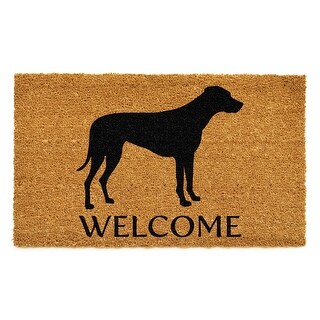 Calloway Mills Rhodesian Ridgebacks Doormat 17" x 29" - 17 x 29 in ...