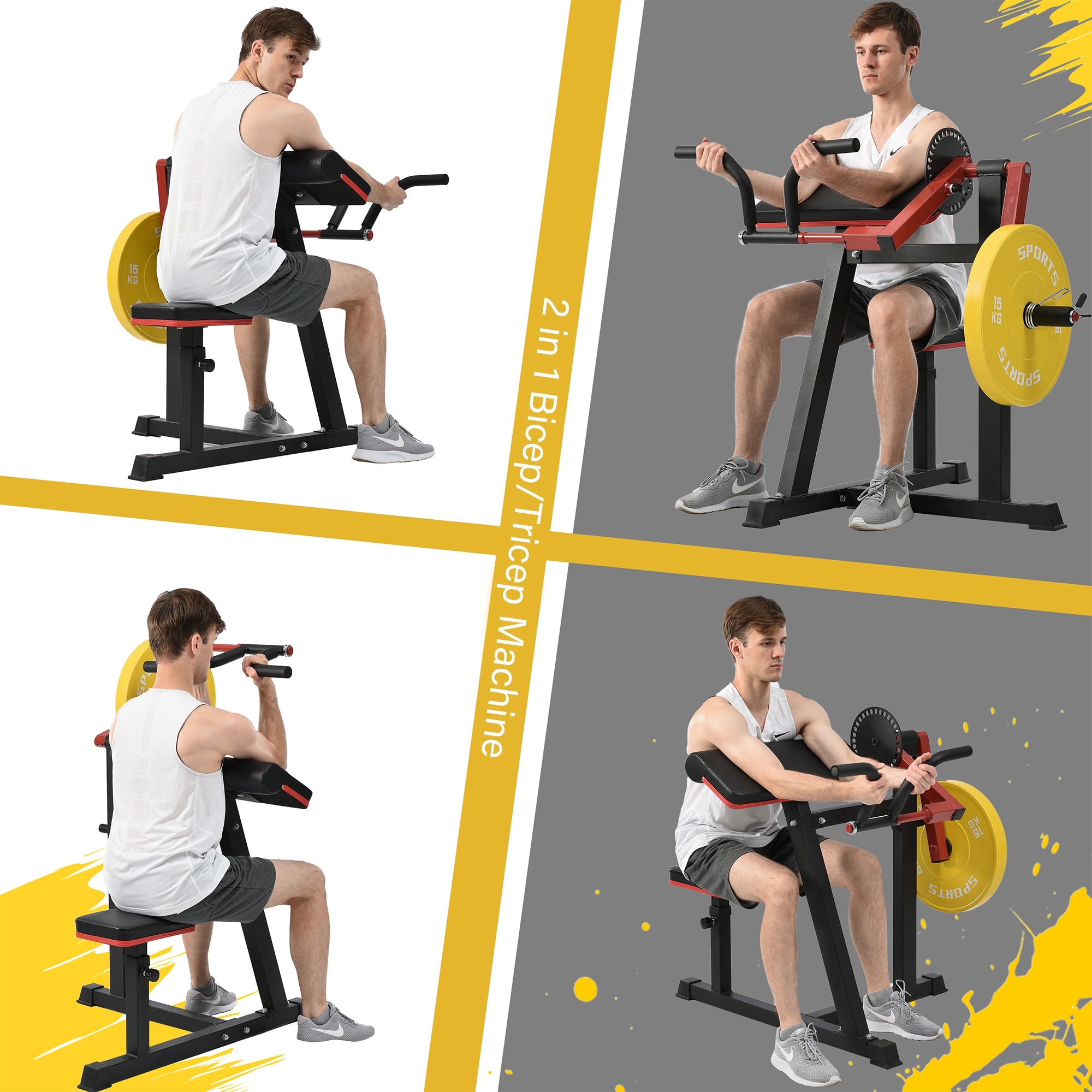 biceps curl vector