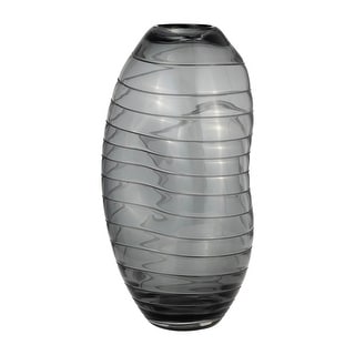 Sagebrook Home Artisan Glass Smoke Vase - Bed Bath & Beyond - 40189190