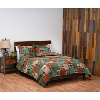 Aspen Patchwork Quilt Bedding Collection - Bed Bath & Beyond - 42523837