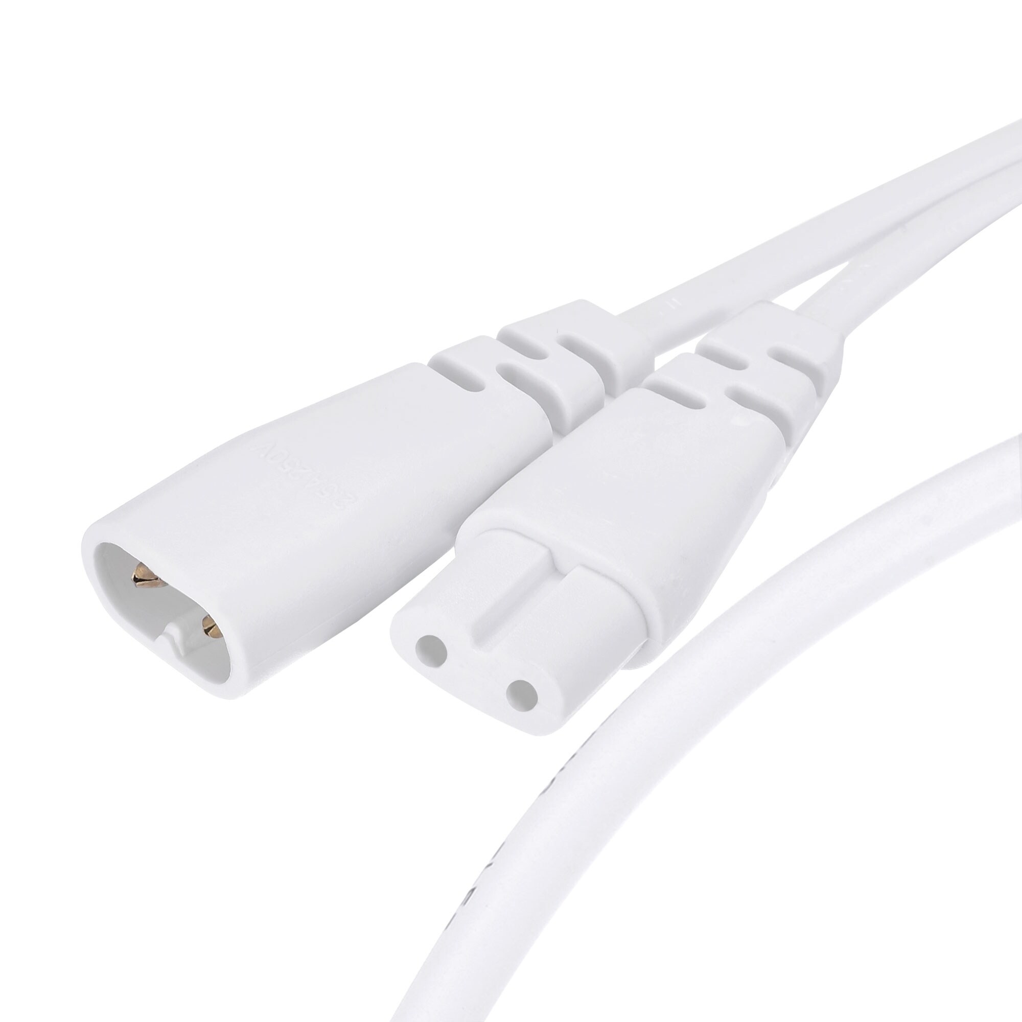 T5 T8 LED Tube Connector Cable 2 Pin 50CM Male to Female Extension Cord ...