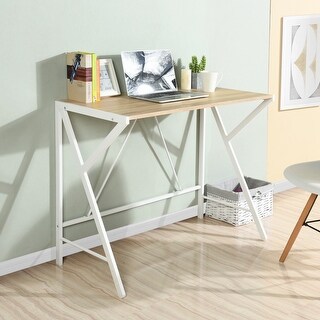 Writing Desk for Small Space Modern Study Writing Table Computer Desk ...