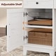 60in Wooden Executive Desk with 5 Drawers Office Desk Computer Table ...
