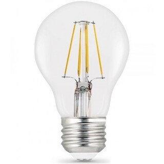 Feit Electric A1940/CL/LED/2 Non-Dimmable LED Bulb, 40 Watts, 120 Volts ...