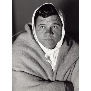 Babe Ruth wearing a headscarf Photo Print - Bed Bath & Beyond - 25371857