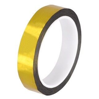 Gold Tone Metalized Tape 0.8 Inch x 55 Yards Decoration Tape for DIY ...