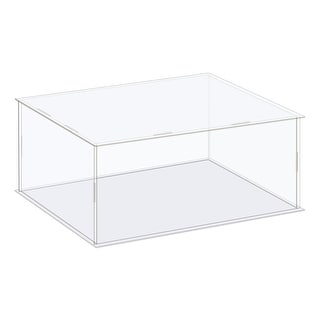 Display Case Box Acrylic Box Transparent Showcase 26x21x11cm for ...