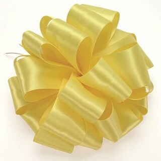 Lemon Yellow Double Face Satin Ribbon - Bed Bath & Beyond - 36880051