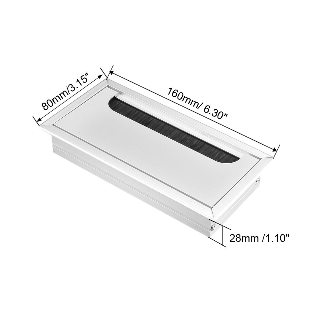 Rectangular Cable Grommet