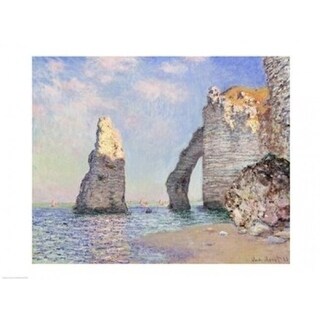 The Cliffs At Etretat 1885 Poster Print By Claude Monet (24 X 18) - Bed ...