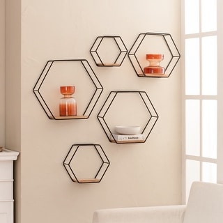 MH London Haverstock Set of 5 Wall Shelf - Bed Bath & Beyond - 33724682