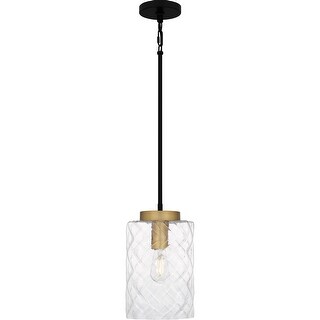 Carly 1-Light Matte Black Mini Pendant Light - Bed Bath & Beyond - 41126619