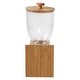 Honey-Can-Do Natural and Clear Bamboo Cereal and Dry Food Dispenser ...