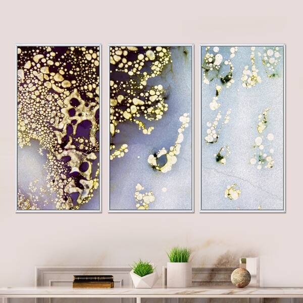 glitter picture frames for wall