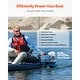 UIMOSO Electric Trolling Motor, Transom Mounted Outboard Boat Motors ...