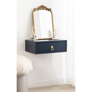 Kate and Laurel Decklyn Floating Side Table with Drawer - Bed Bath ...