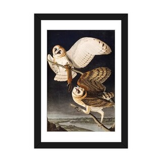 iCanvas "Barn Owl (Audubon Commission)" by Joseph Bartholomew Kidd ...