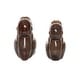 Ceramic Brown Harvest Squirrel Salt and Pepper Shaker Set - Bed Bath ...