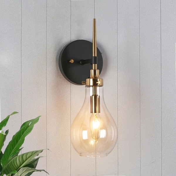 2-Light Mid-Century Modern Double Cone Pinhole Hourglass Wall Sconces ...