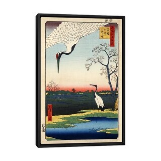 iCanvas "Minowa Kanasugi Mikawashima (Minowa, Kanasugi, Mikawashima ...