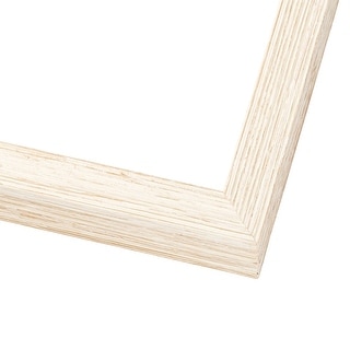 Square Barnwood Shadow Box White Picture Frame - UV Acrylic, Backing ...