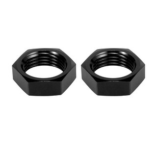 2pcs Bulkhead Nut Female Thread Hex Bulkhead Locking Nut 6AN Locknut ...