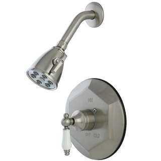 Kingston Brass Shower System with Shower Head, and Valve Trim Less ...