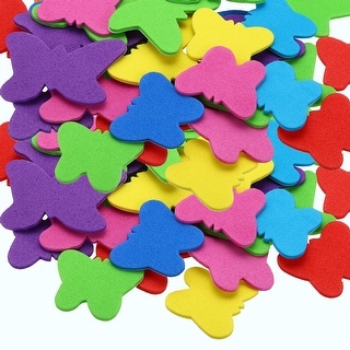 Foam Stickers, EVA Self Adhesive Foam Shape Stickers, Butterfly Style ...