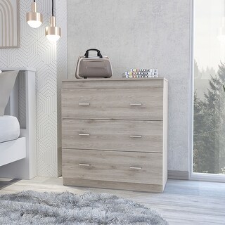 3 Drawer Dresser; Superior Top; Handles, Suitable for Bedroom, Living ...