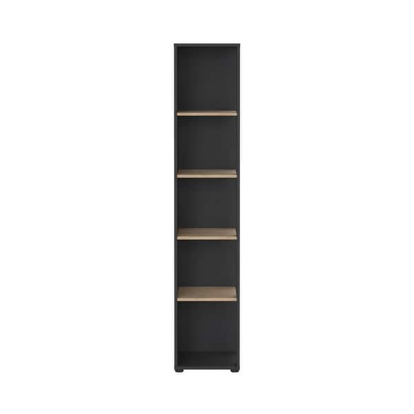 Carson Carrington Sign Open Narrow 5-shelf Bookcase - Bed Bath & Beyond ...