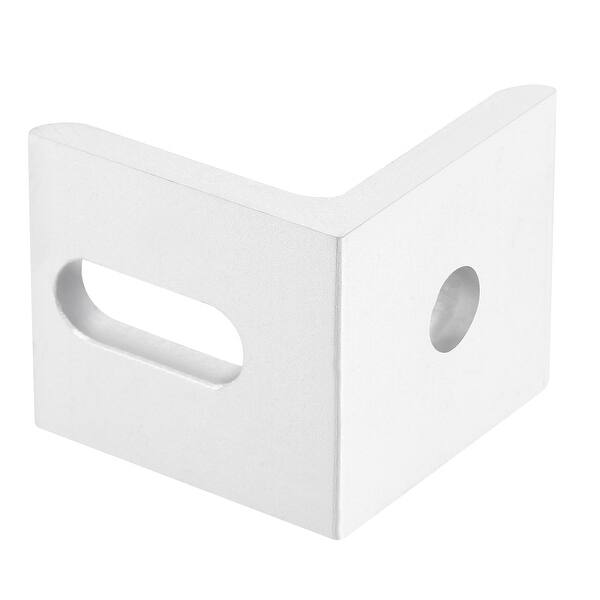 Inside Corner Brace Angle Bracket L Shape 30mmx30mmx26mm - Silver Tone ...