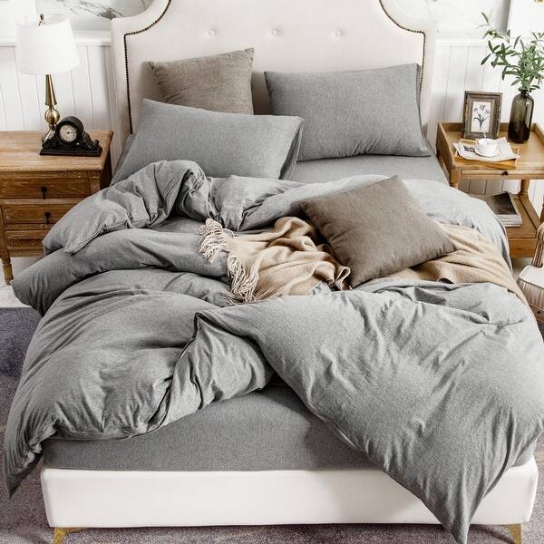 Knit Duvet Cover Set - On Sale - Bed Bath & Beyond - 37909506