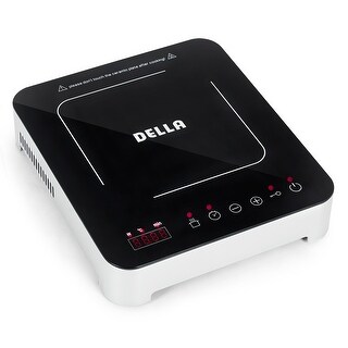Della 1800W Portable Induction Cooktop Countertop Burner Cooker ...