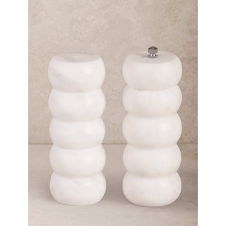 Quinto Marble Salt & Pepper Set - Large - Bed Bath & Beyond - 42094002