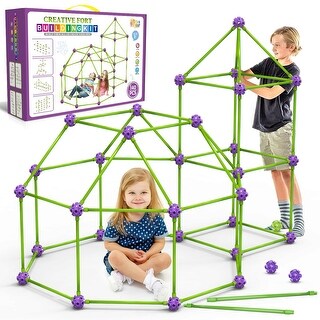 Fort Building Kit for Kids,STEM Construction Toys, Educational Gift for ...